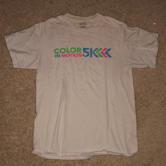 Tops | Color Run Tshirt | Poshmark